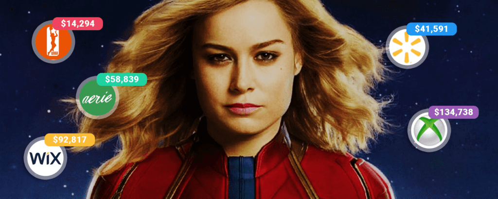 Captain Marvel Ad Partnerships – Shattering The Glass Ceiling On Social ...