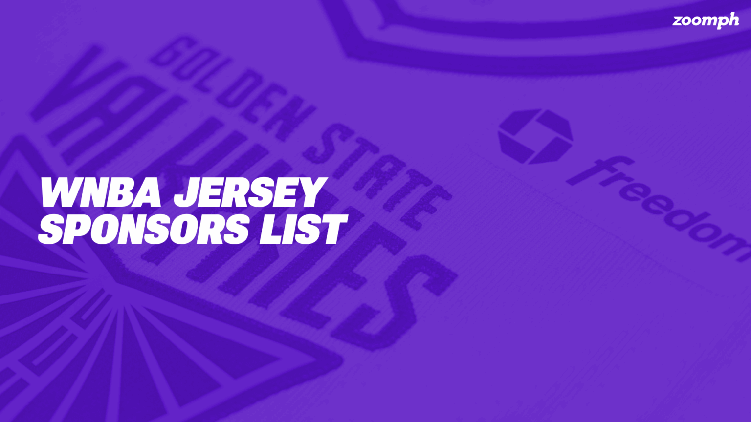The Ultimate Guide To WNBA Jersey Sponsors - Zoomph